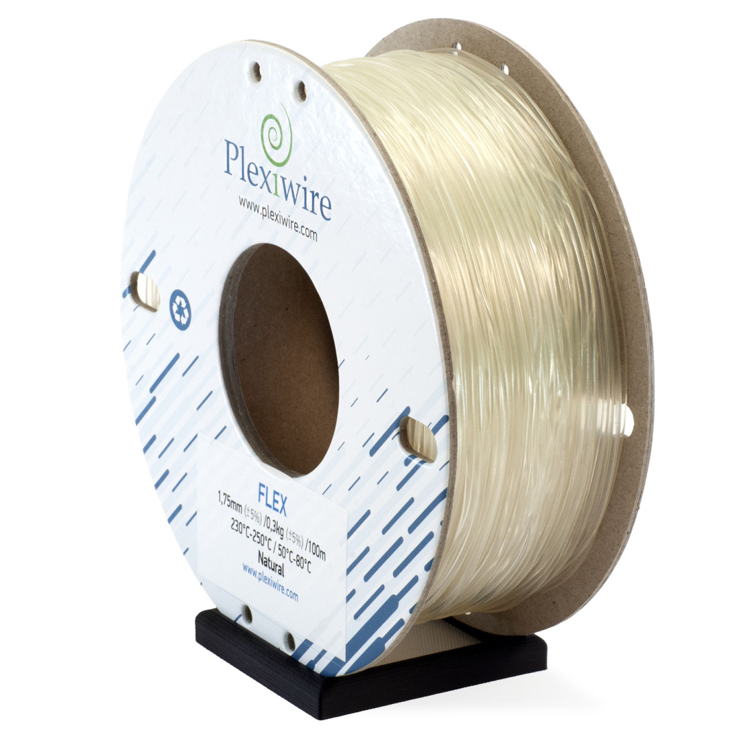 FLEX filament TPU 90A Plexiwire 1,75mm Naturalny 0.3kg/100m | Sklep internetowy Plexiwire